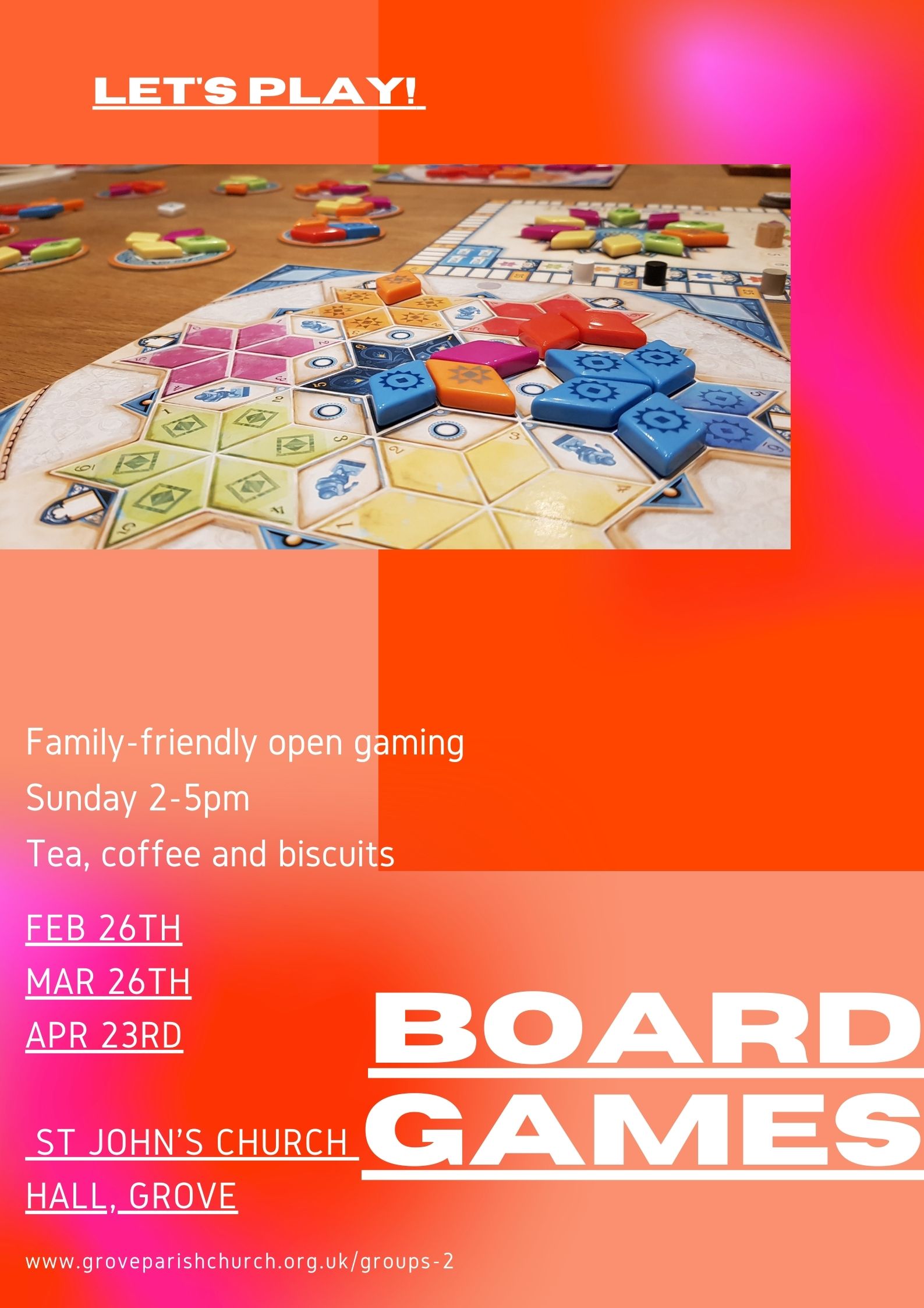 Boardgames – St John's, Grove